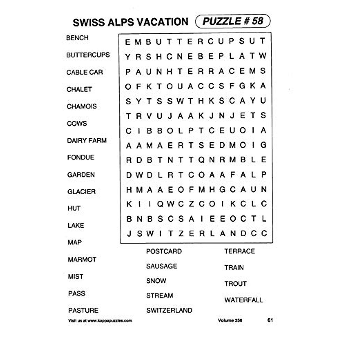Large Print Word-Finds Puzzle Book-Word Search