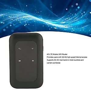 H806 Portable WiFi Mobile WiFi Hotspot, LED Smart Display, Multifunctional Card Inserted High Speed Mobile WiFi Hotspot for Car Outdoor Travel
