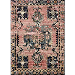Loloi II Jocelyn Collection JOC-06 Rose/Rose, Transitional 7'-10" x 10' Area Rug