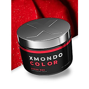 XMONDO Semi Permanent Hair Color with Hyaluronic Acid, Vegetable Proteins, and Bond Boosting - 8oz