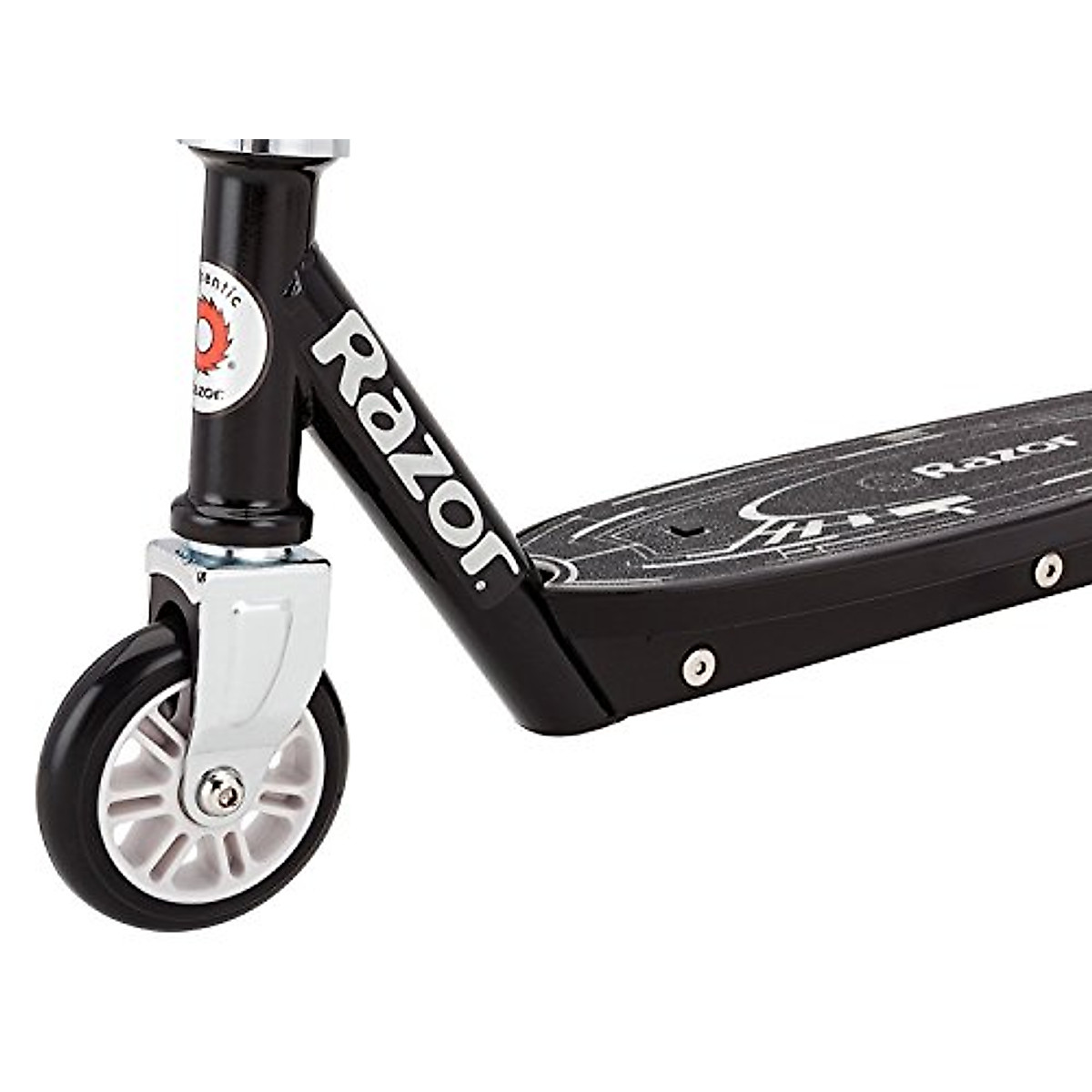 Razor Tekno Kick Scooter for Kids Ages 6+ - Pulsating Multi-Color Lighted Deck, For Riders up to 143 lbs