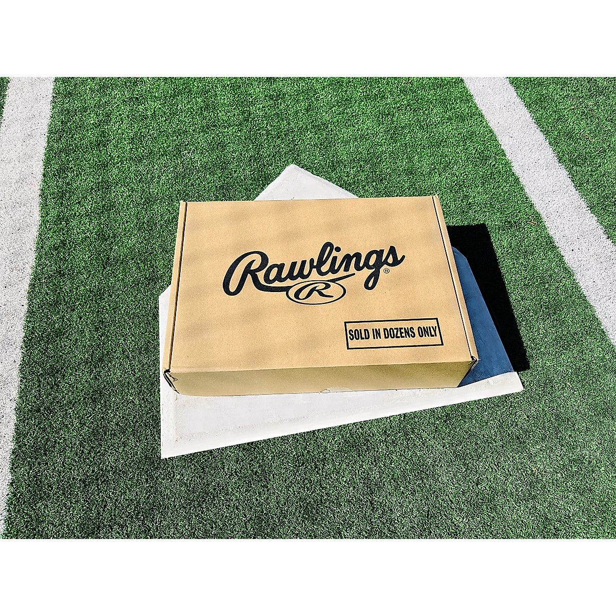 Rawlings | R100-P Practice Baseballs | Collegiate | High School | Youth | Box of 12,White