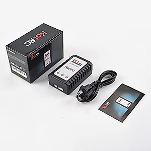 Soshine Smart Airsoft Lipo Battery Charger,2S 3S Cells 10W Balance Lipo Charger for 7.4V 11.1V Airsoft Gun Battery