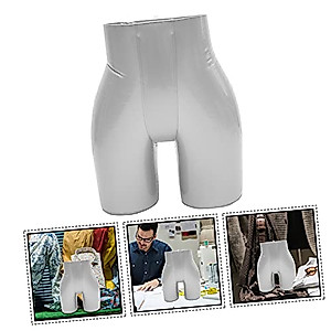 SOLUSTRE Clothing Display Model Half Body with Arms Torso Mannequin for Clothes Display Mannequin Body Molds Shirts Display Prop Inflatable Costume Mannequin for Store Window PVC Bust Belt