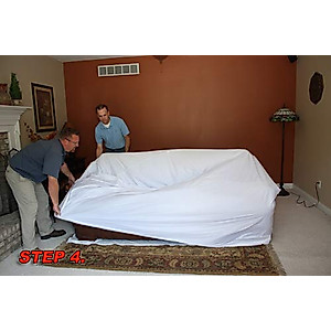 SofaSafe Bed Bug Proof Sofa Cover Couch Encasement
