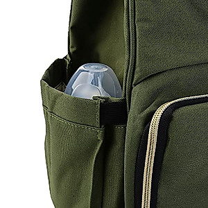 Ramhorn Diaper Bag Backpack Multifunction Waterproof Travel Back Pack for Mom Green