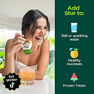 Stur Liquid Water Enhancer | Summer Variety Pack | Naturally Sweetened | Sugar Free | Zero Calories | Keto | Vegan | 5 Bottles, Makes 120 Drinks