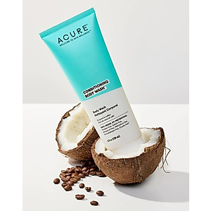 Acure Conditioning Body Wash | 100% Vegan | With Argan Oil, Coffee Seed Oil, & Coconut Water - 8 oz