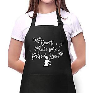 BBQ Grill Aprons for Men&Women- Funny Aprons for Mom Dad Friend Professional Cooking Apron One Size Fits All Best for Cooking BBQ Baking Gardening Grilling