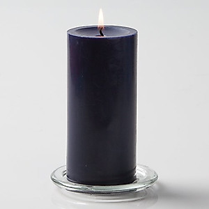 Richland® 3" X 6" Hand Poured Navy Blue Pillar Candle Set of 12