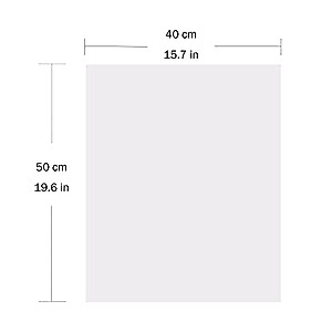 Selens Professional White Gel Lighting Filter, 15.7 x 19.6 Inches Photography Diffusion Paper for Photo Studio Light Diffuser Sheet for Light Red Head Light Strobe Flashlight, 6 Packs