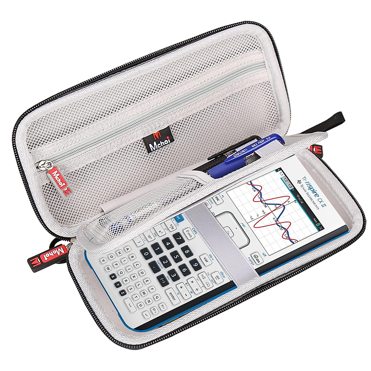 Mchoi Graphing Calculator Case Suitable for Texas Instruments TI-84 Plus CE/TI-84 Plus/TI-83 Plus CE/Casio fx-9750GII, Case Only