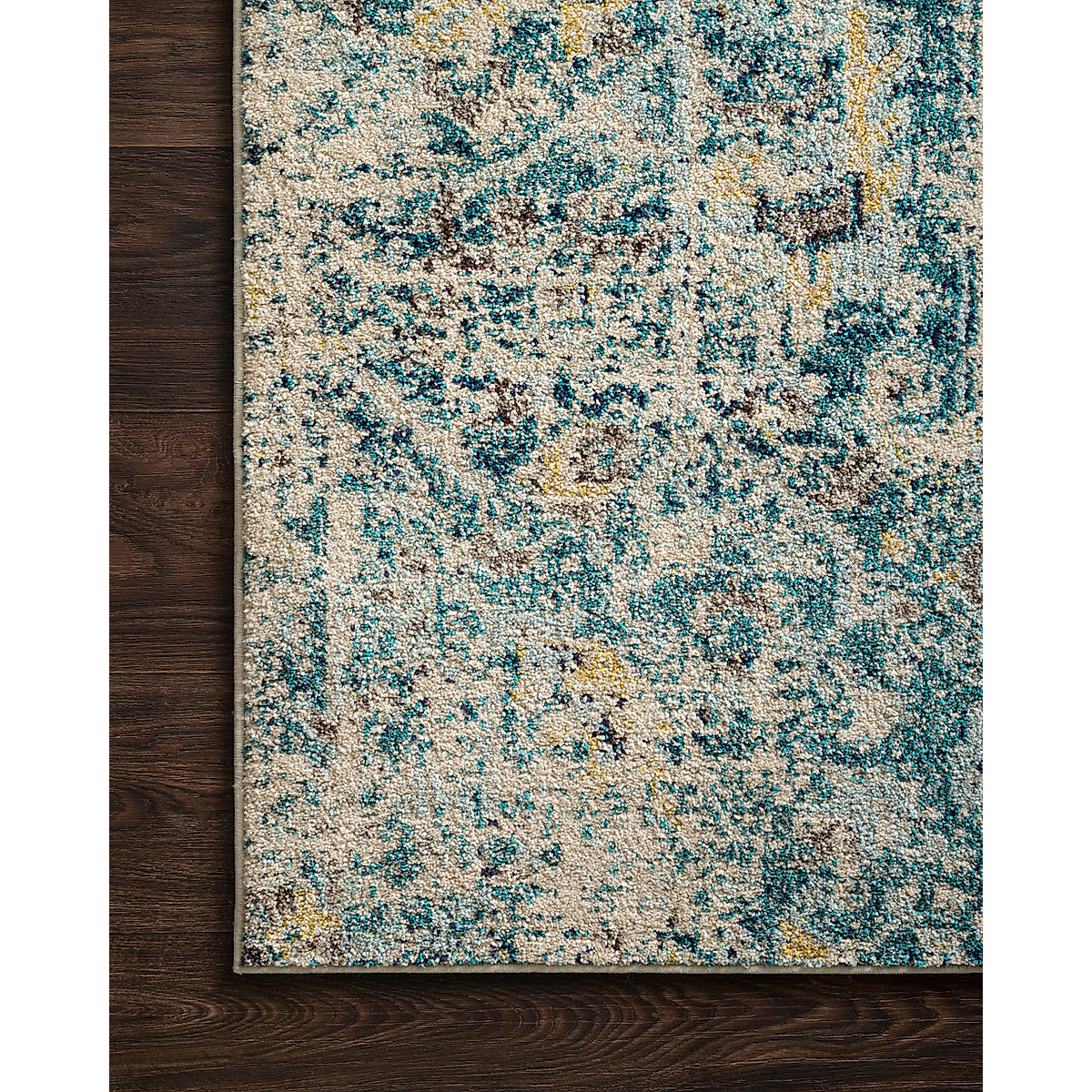Loloi II Nadia NN-07 Aqua Transitional Area Rug 9'-0" x 12'-0"