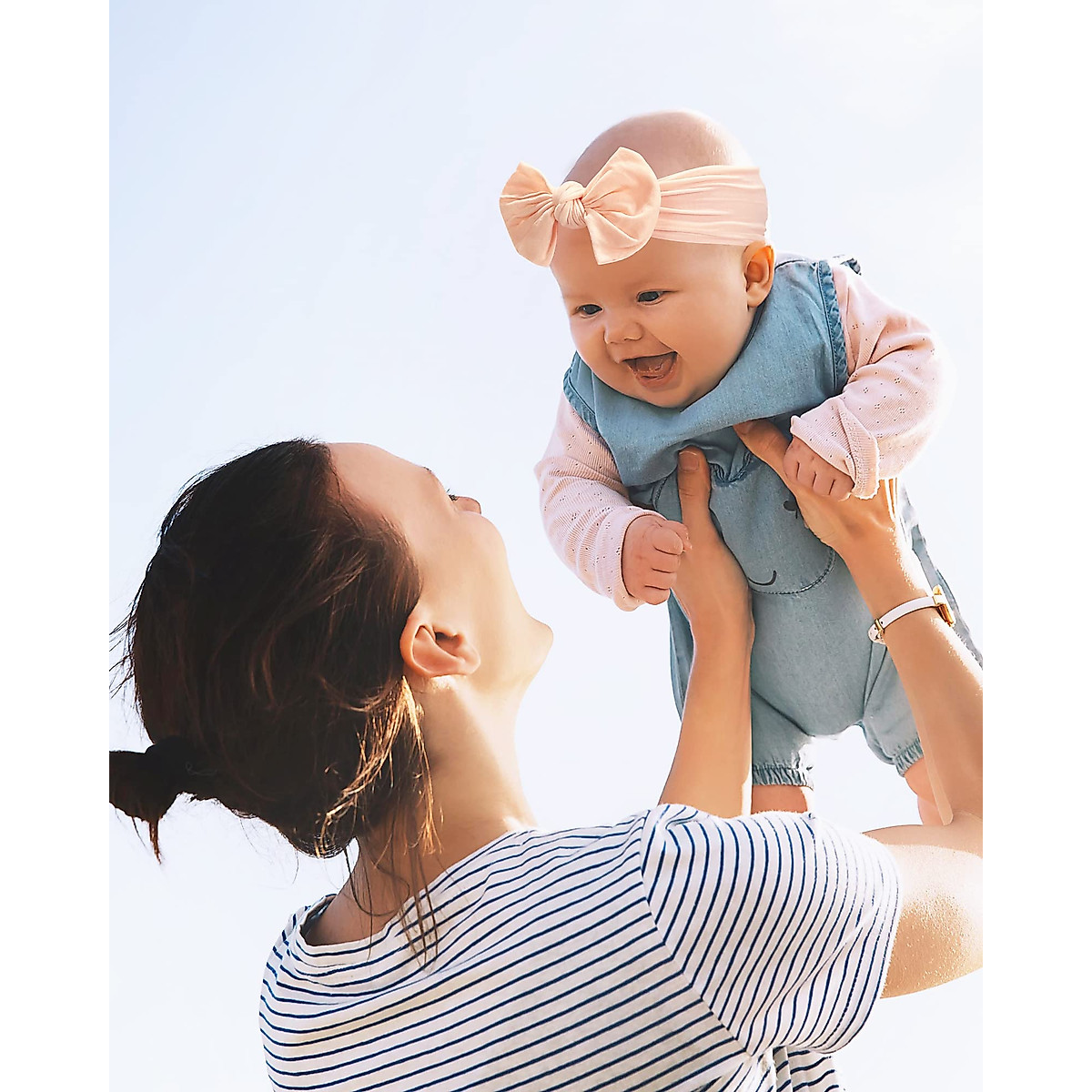 Maiqufa 8 Pcs Wrist Spa Washband, Microfiber Wrist Wash Towel Band Wristbands for Washing Face Absorbent Wristbands Wrist Sweatband for Women Girls Prevent Liquid from Spilling Down Your Arms