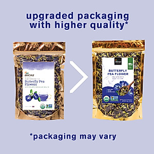 INCAS 100% USDA Organic Butterfly Pea Flower 1.76 oz (150+ Cups) DIRECT FROM SOURCE Thailand Non GMO Verified Dried Caffeine Free Gluten Free Vegan Rich in Antioxidants Free eBook (50G)