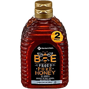 Member's Mark Bee Proud Pure Honey, 40 Ounce (Pack of 2)