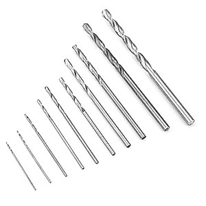 Twist Drill Bits,10 Different Specifications of Twist Drill bits,for Most Drilling Jobs and Materials Such as Thin Metal,Durable