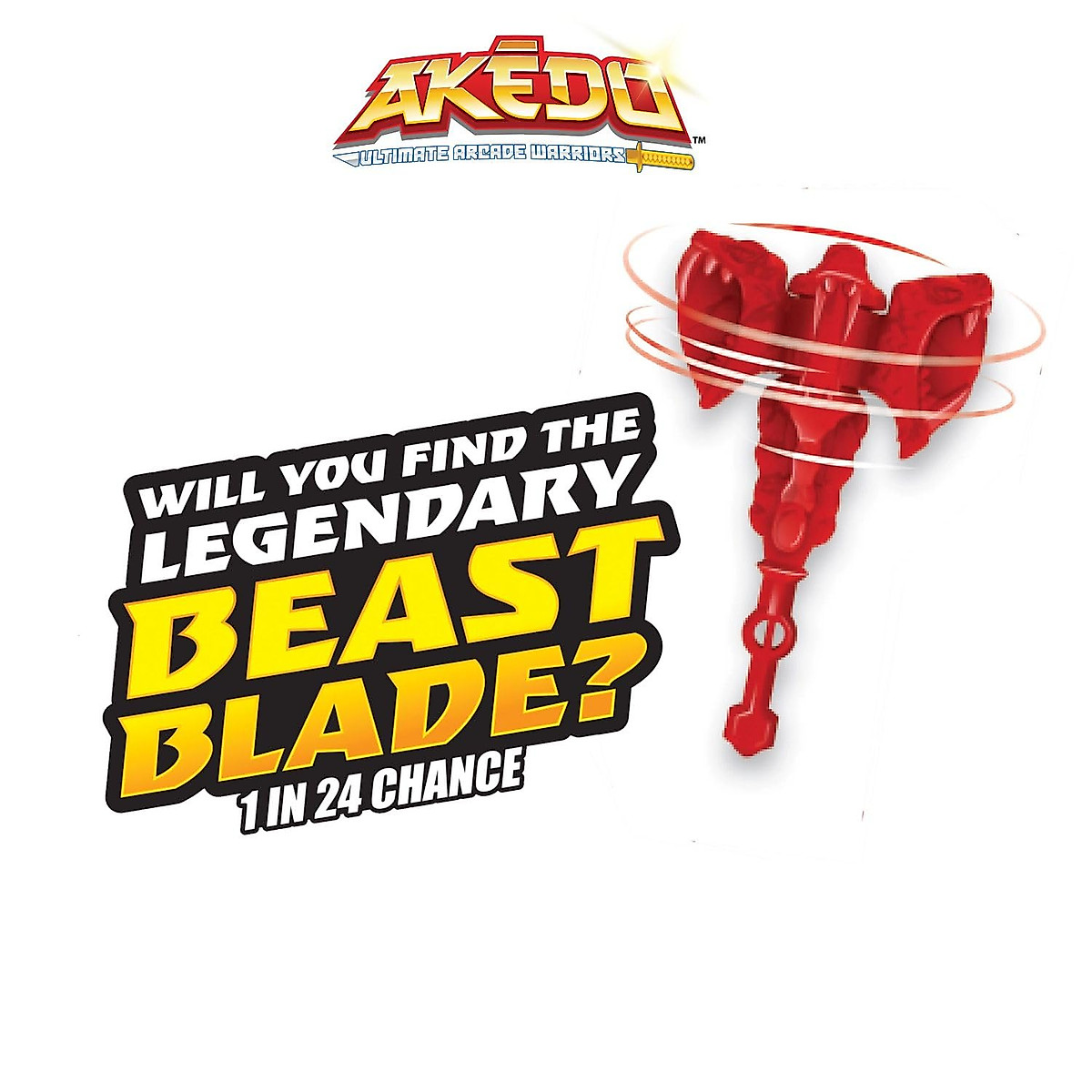 Akedo Beast Strike Ultimate Arcade Warriors Mini Battling Action Figures with Battle Controller - 2 Pack (Assorted) with 2 Gosutoys Stickers