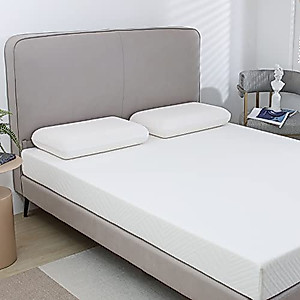 Opoiar Full Mattress,6 Inch Green Tea Memory Foam Mattress in a Box with Breathable Cover,Medium Firm/CertiPUR-US Certified/Pressure Relieving/Made in USA (by-Igo)