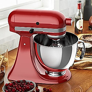 Stainless Steel Maker Attachments Set for all kitchenaid stand mixer bowl 5 quart Tilt-Head Stand Mixer Bowl InnoMoon