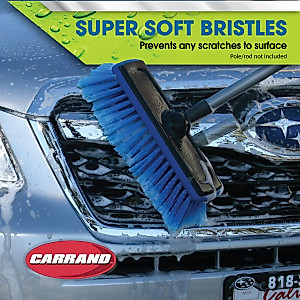 Carrand 93057 10" Replacement Wash Brush Head , Blue