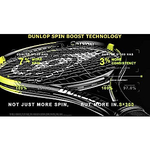Dunlop Sports SX 300 Lite Tennis Racket, 4 3/8 Grip
