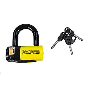 Kryptonite New York Fahgettaboudit Chain 1415 & New York Disc Lock (Weight 15.25 lbs)