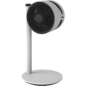 BONECO - F120 Air Shower Fan, Arm Pedestal Height of 21.3" (White)