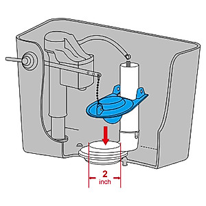 Mudder Toilet Handle Beaded Chain Universal Toilet Flapper Chain Replacement Kit Stainless Steel Toilet Flapper Lift Chain Toilet Chain Replacement for Most Toilet Flappers (6)