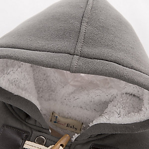 LadayPoa Fashion Winter Children Kids Baby Boys Infant Outerwear Coat Baby Kids Boys Jacket Coat