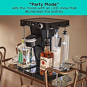 bev by BLACK+DECKER Cocktail Maker Machine and Drink Maker for Bartesian capsules (BEHB101)