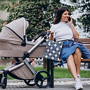 Pykfrhh Wet Bag Waterproof Reusable Wet Dry Bag for Beach, Travel, Pool, Gym Bag for Swimsuits, Wet Clothes, Cloth Diapers, Washable Wet Bags for Baby, Ocean Waves Decor Japanese Wave Art Print