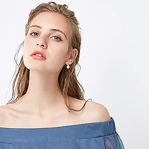 Aganippe 30 Pairs Assorted Stainless Steel Stud Earrings Set for Women Men Hypoallergenic Animal Faux Pearl Sun Moon Crystal Geometric Heart Ear Stud Jewelry