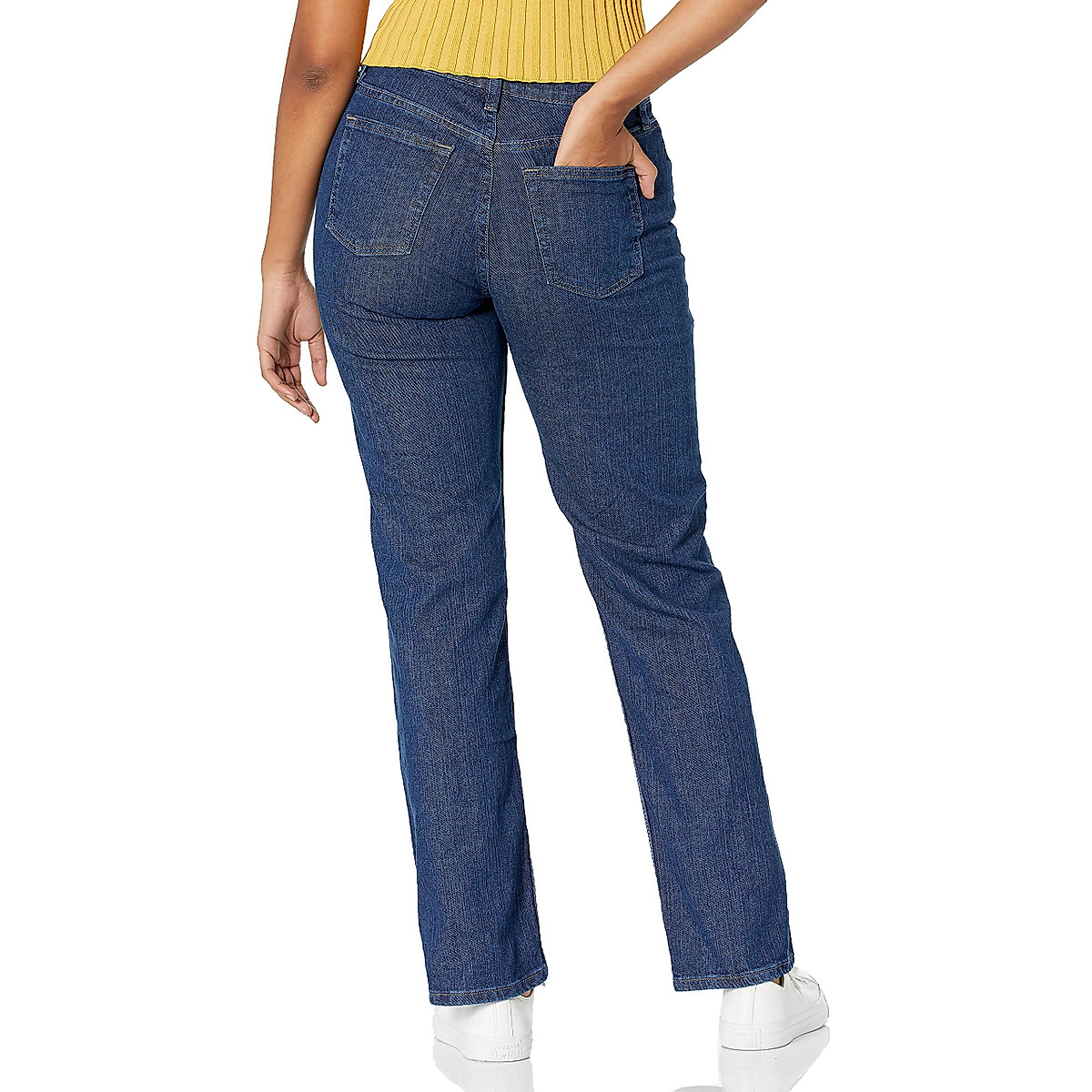 Riders by Lee Indigo Women's Relaxed Fit Straight Leg Jean,Patriot Blue,18