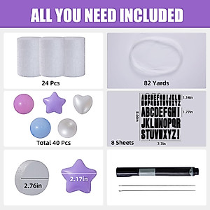 SHANBOYU DIY 3D Friendship Bracelet Birthday Banner Music Fans Birthday Decoration for concert Theme Supplies Wall Door Bunting Banner Flag Birthday disco prom Supplies (Macaron color)