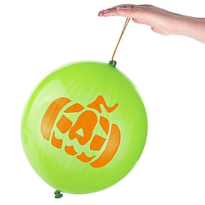 Halloween Games Halloween Punch Balloons for Halloween Party Favors Trick or Treat Toy Punching Balloons Goodie Party Game Favors Supplies Decor 24 Pieces