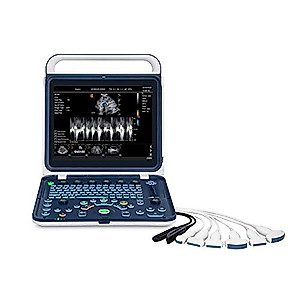 BPU60V Hand-Carried 15" Color Doppler Ultrasound System equine, large animal, small animal, zoo mammal, and marine mammal medicine body scans Abdomen, Reproduction, Gynecology, Cardiology, Small Parts
