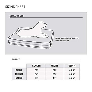 Carhartt Firm Duck Dog Bed Carhartt Brown, Medium