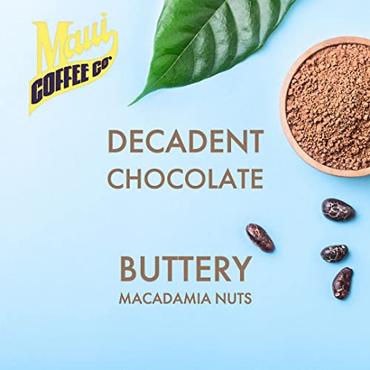 Maui Coffee Company, Maui Blend Chocolate Macadamia Nut coffee, 7 oz. - Ground