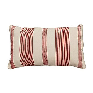 Thro by Marlo Lorenz Throw Pillow, Natural Red