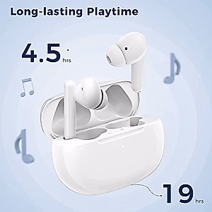 Wireless Earbuds Air ProWireless Bluetooth 5.3 Headphones Noise Cancelling Fast Charging IPX7 Waterproof Ear Buds Stereo Earpods Sports in-Ear Earphones for iPhone/Android/Samsung Earbuds