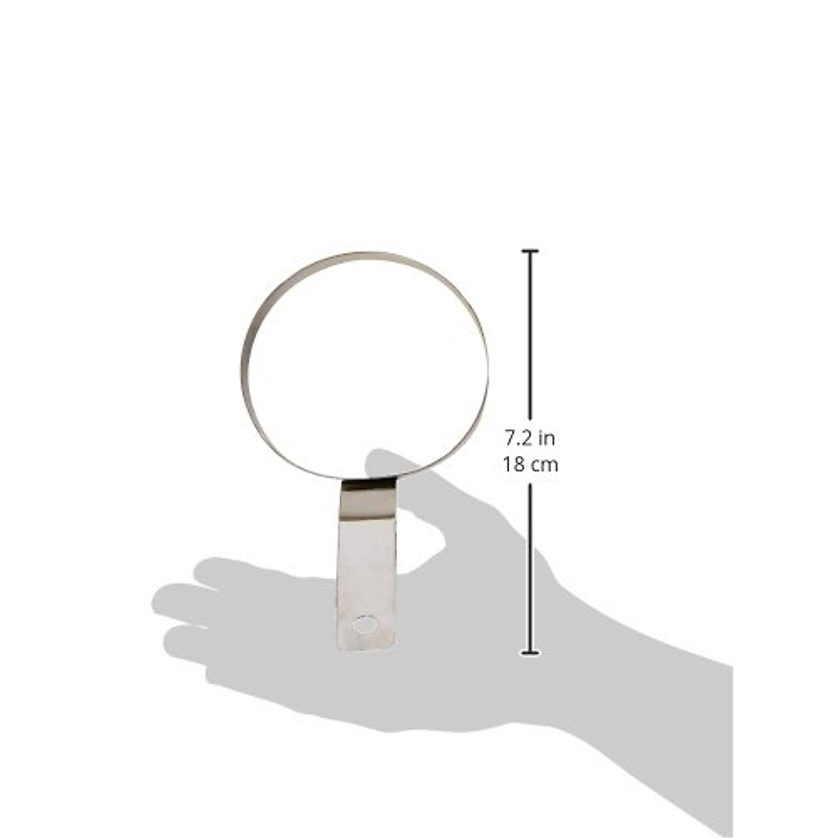 American Metalcraft ER387 Egg/Hash Brown Rings and Slicer, 7.5" Length x 4" Width, Silver