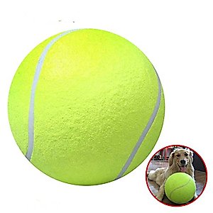 Banfeng Giant Tennis Ball 9.5" Signature Big Tennis Ball for Children Adult Dog