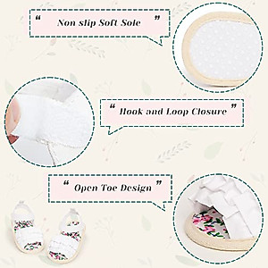 KIDSUN Baby Girls Boys Sandals Infant Summer Beach Shoes Anti Slip Rubber Sole Outdoor First Walking Crib Shoes