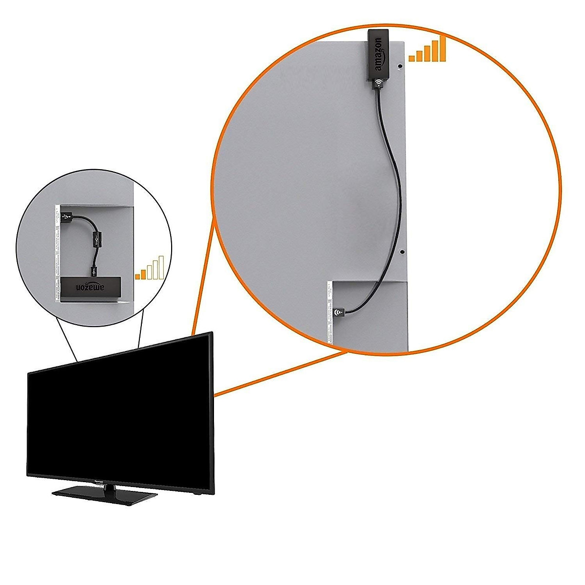 FireCable HDMI Extender (WiFi Signal Booster) for Streaming Media Players