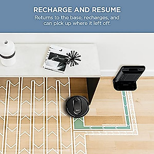 Shark IQ Robot Vacuum AV1002AE with XL Self-Empty Base, Self-Cleaning Brushroll, Advanced Navigation, Wi-Fi, Compatible with Alexa, 2nd Generation