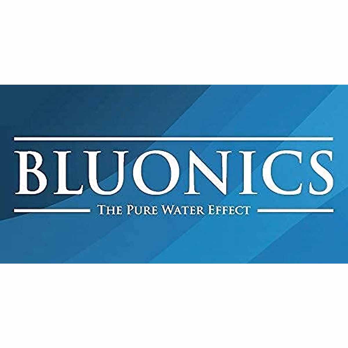 Bluonics 2 Pack of 10" Whole House Water Filter Housing System uses Standard Size 4.5 x 10 Cartridges - Complete with Wrench, Bracket and Screws