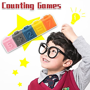 OWNONE 1 Baby Soft Blocks, 16PCS Stacking Building Blocks for Toddlers 1-3, Teething & Sensory Toys for Babies Infant 6 9 10 12 18 Months, Learning Developmental Toys for Boys & Girls 1 2 3 Years Old