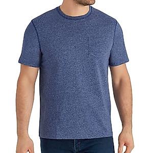 Member's Mark Men's 2-Pack Soft Wash Crewneck T-Shirt (XL, Blue/Green Solid)