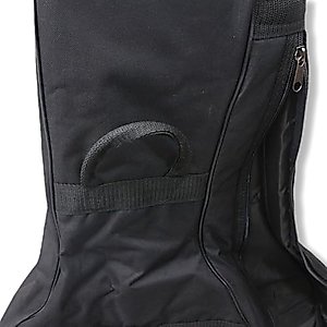 WUQIMUSC Cello Gig Bag soft case bag with Strong Straps Handle Practical Rainproof soft cello bag for 4/4 3/4 Cello,Black color